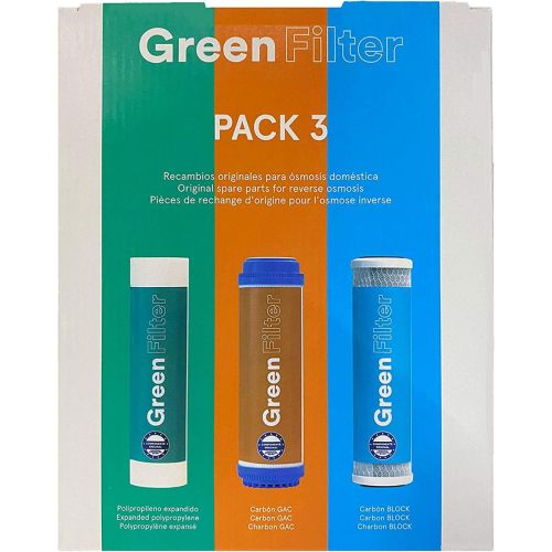 Green Filter Water Purification Triple Filter Kit