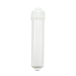Refillable Inline Water Filter Housing 12" x 2.5" with DI Resin